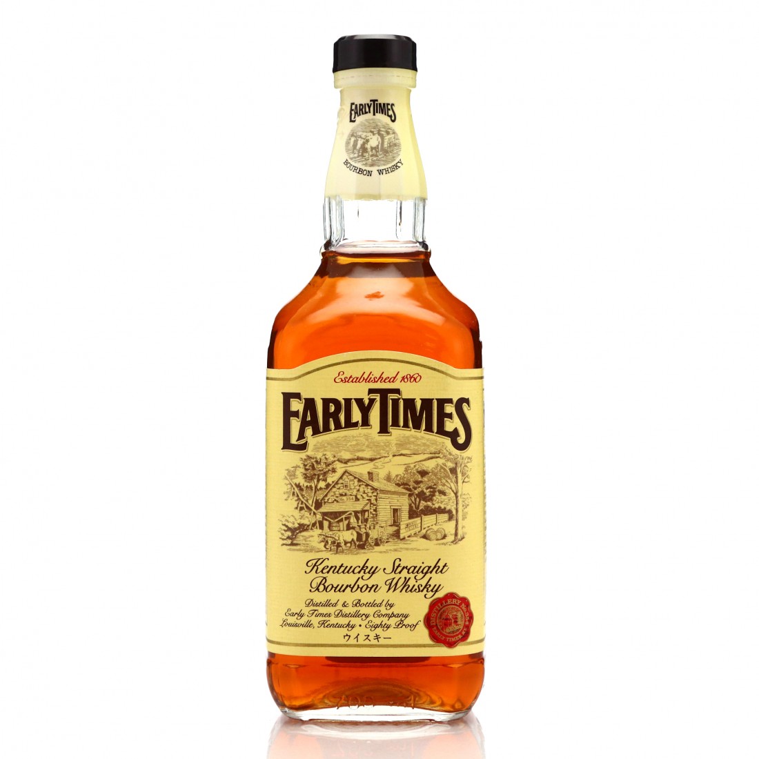 Early Times Kentucky Straight Bourbon 70cl 1990s | Whisky Auctioneer