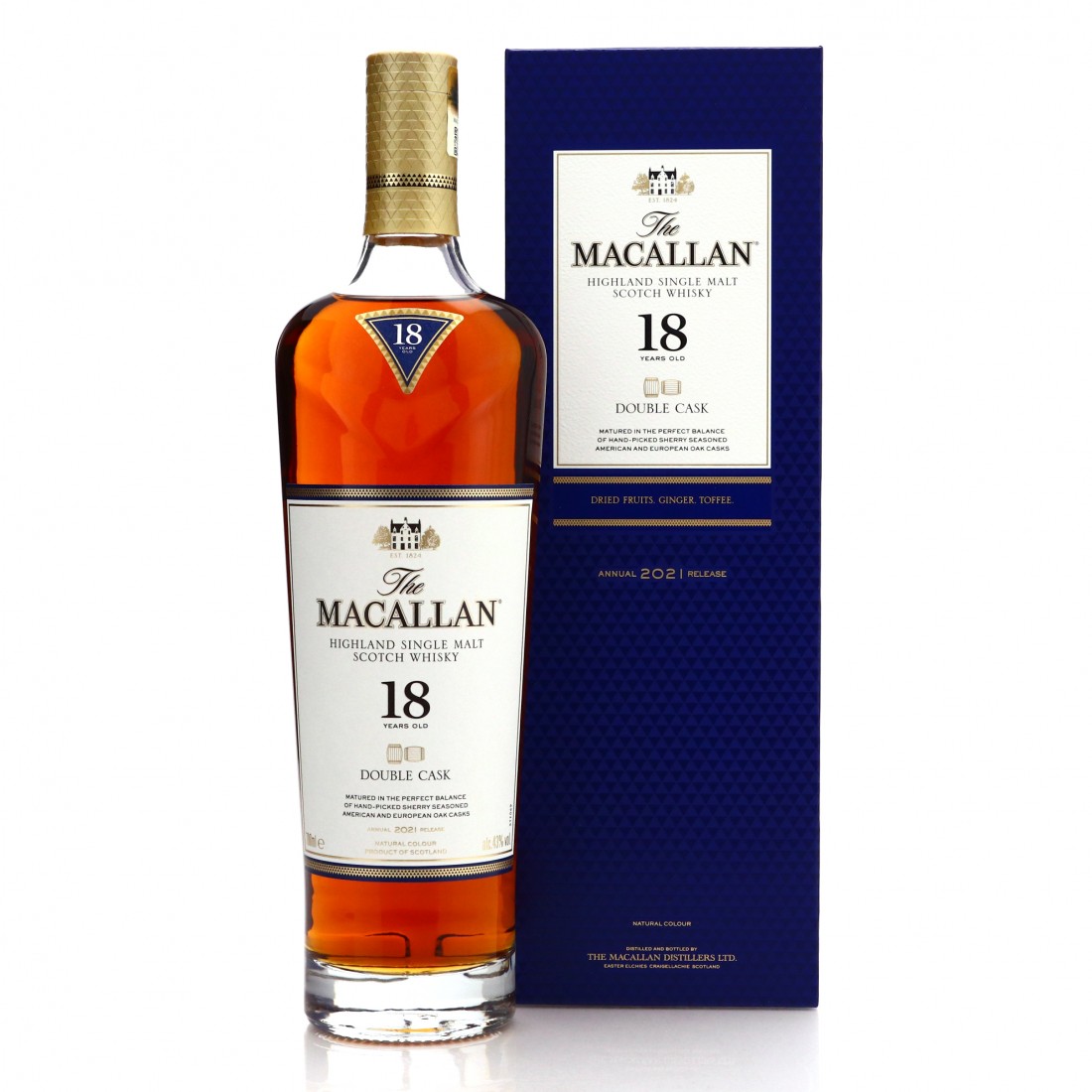 Macallan 18 Year Old Double Cask 2021 Release | Whisky Auctioneer