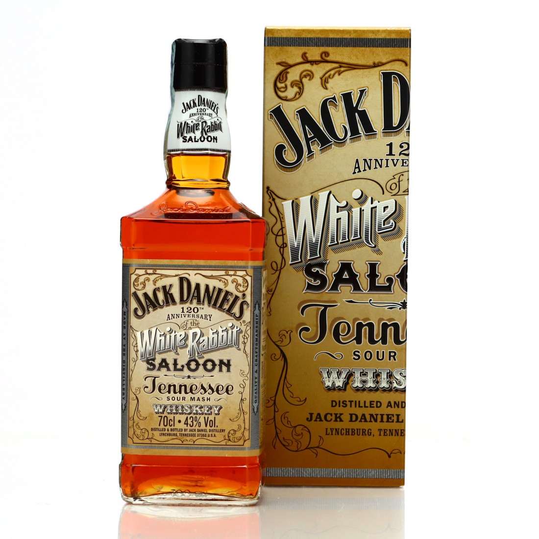 Jack Daniel's 120th Anniversary of White Rabbit Saloon 70cl | Whisky ...