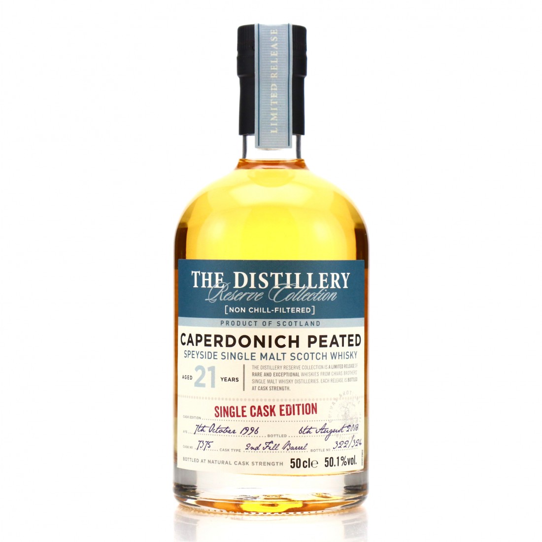 Caperdonich 1996 Reserve Collection 21 Year Old Peated 50cl / Single ...