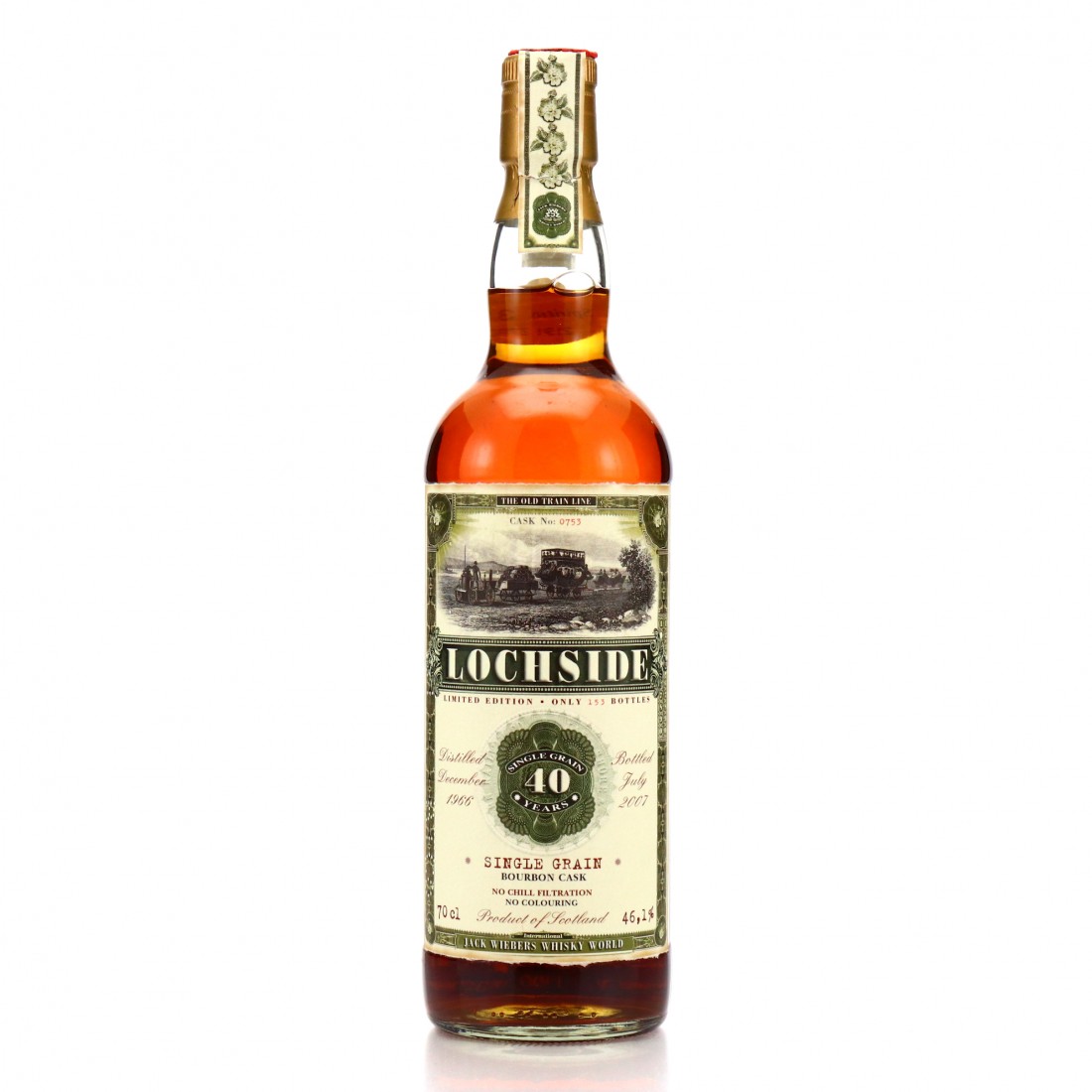Lochside 1966 Jack Wiebers 40 Year Old Single Grain / Old Train Line ...