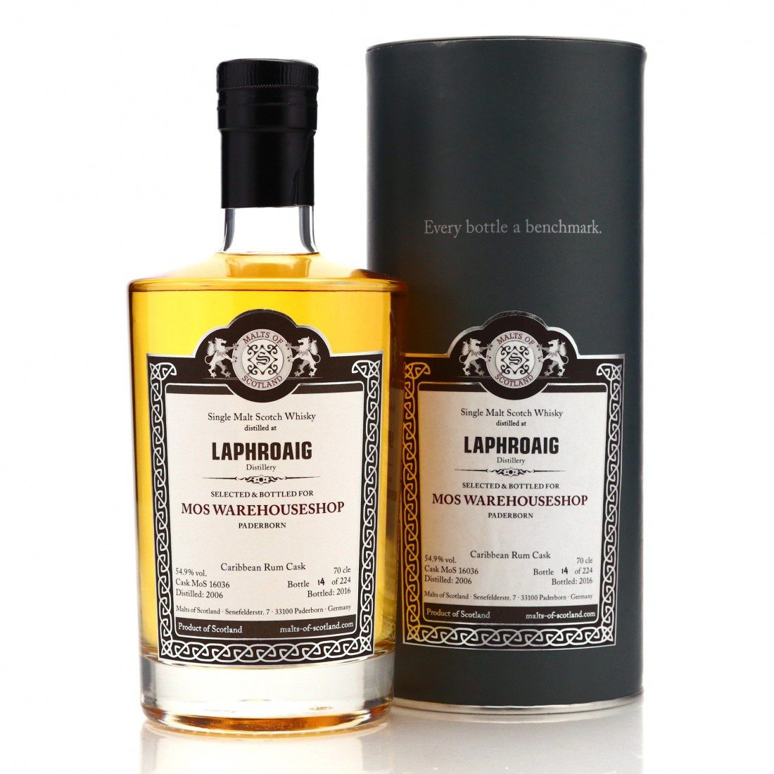 Laphroaig 2006 Malts of Scotland Caribbean Rum Cask / MoS Warehouseshop ...