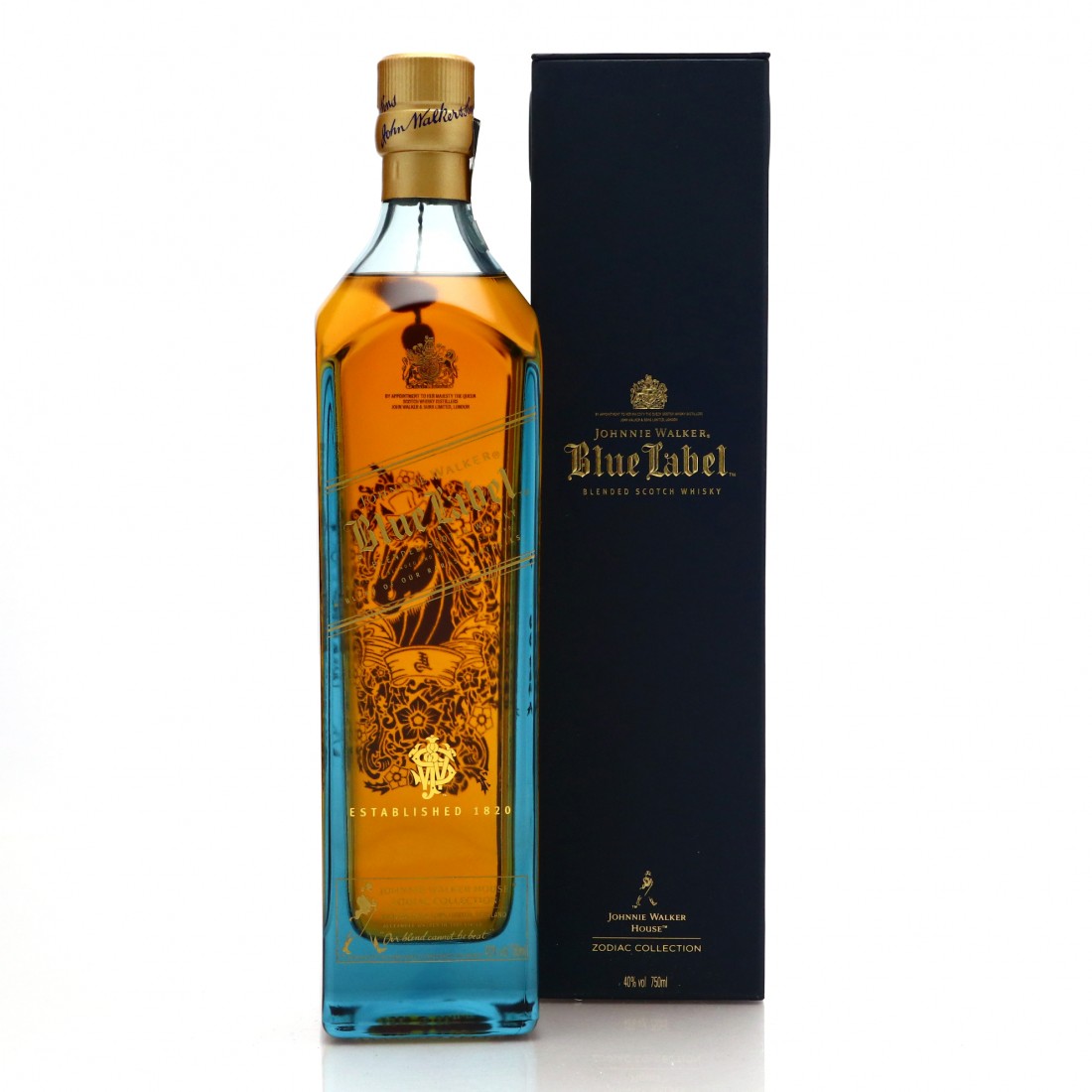 Johnnie Walker Blue Label Zodiac Series 75cl / Horse Edition | Whisky ...