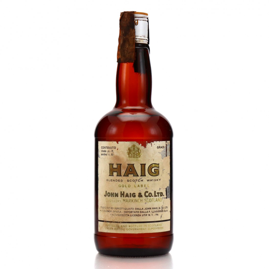 Haig Gold Label Scotch Whisky 1980s | Whisky Auctioneer