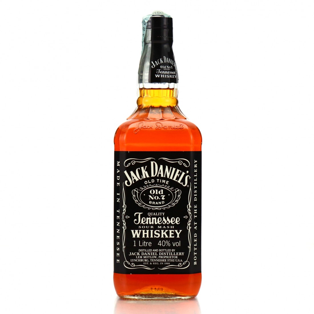 Jack Daniel's Old No.7 80 Proof 1 Litre 1990 | Whisky Auctioneer