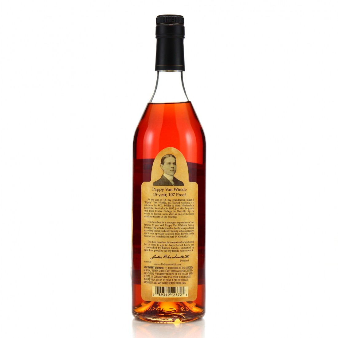 Pappy Van Winkle 15 Year Old Family Reserve 2012 | Whisky Auctioneer