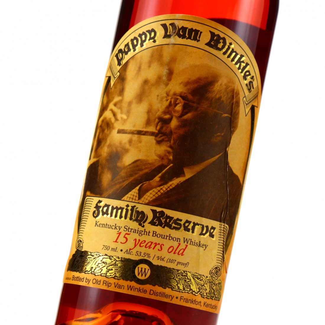 Pappy Van Winkle 15 Year Old Family Reserve 2012 | Whisky Auctioneer