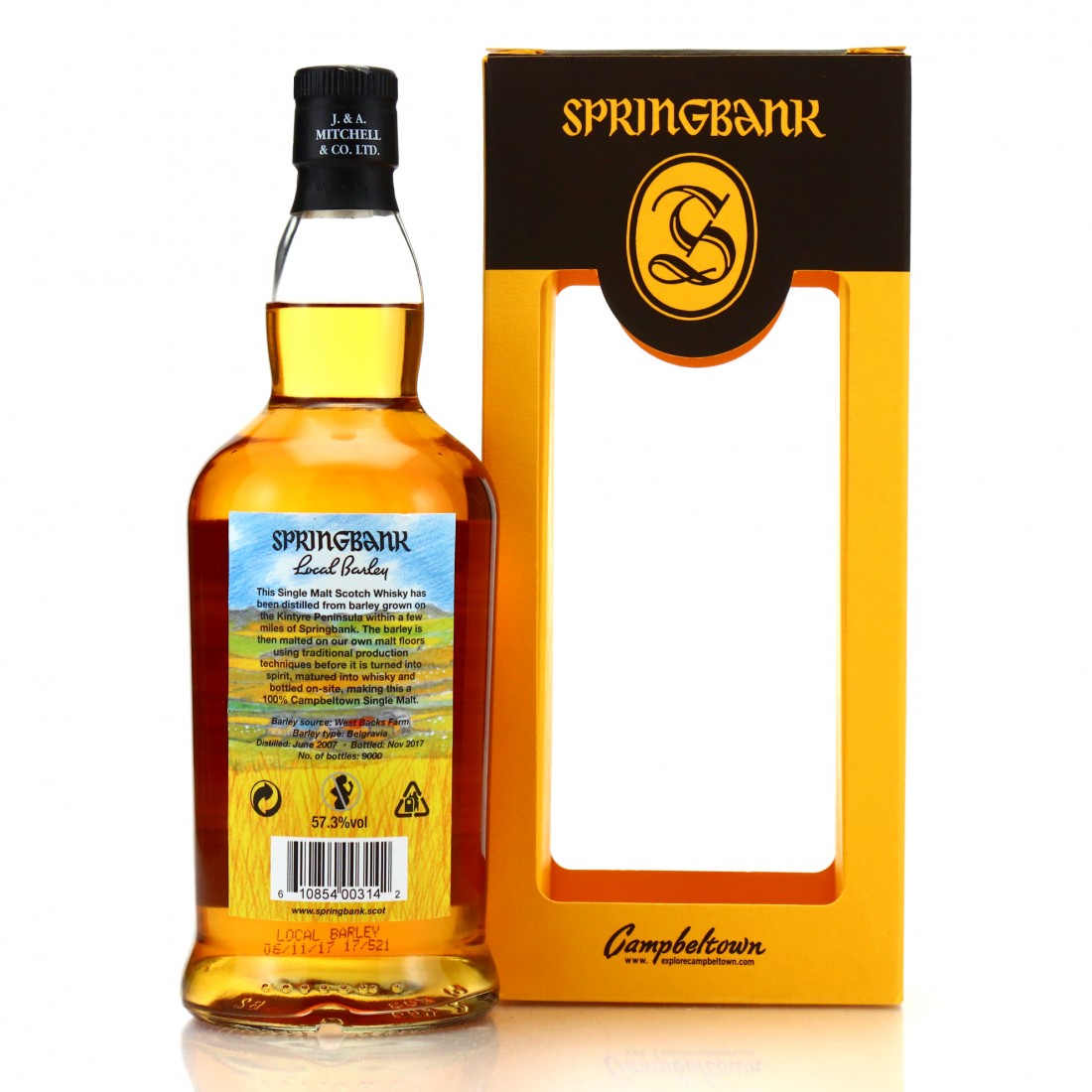 Springbank 2007 Local Barley 10 Year Old | Whisky Auctioneer