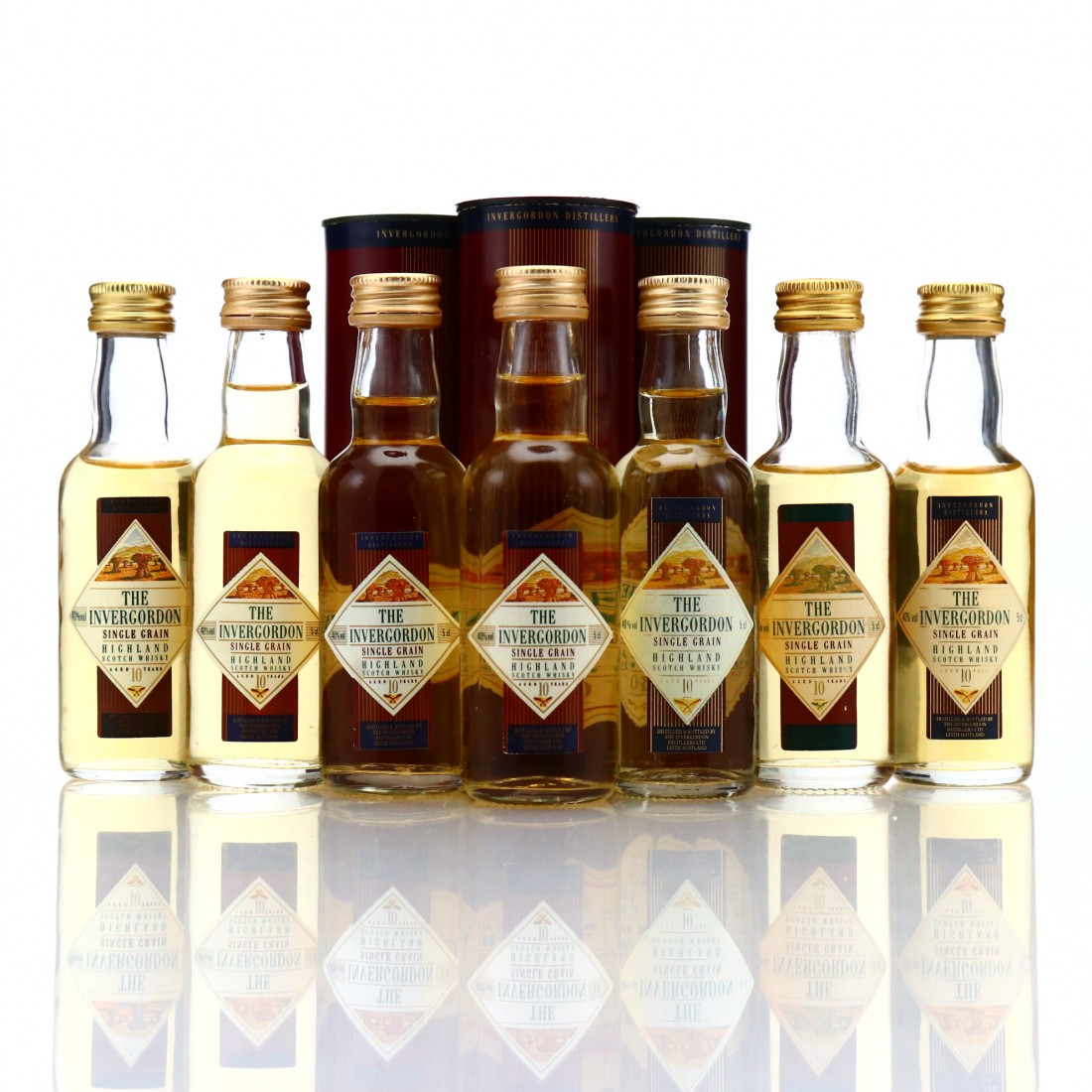 Invergordon 10 Year Old Miniature x 7 | Whisky Auctioneer