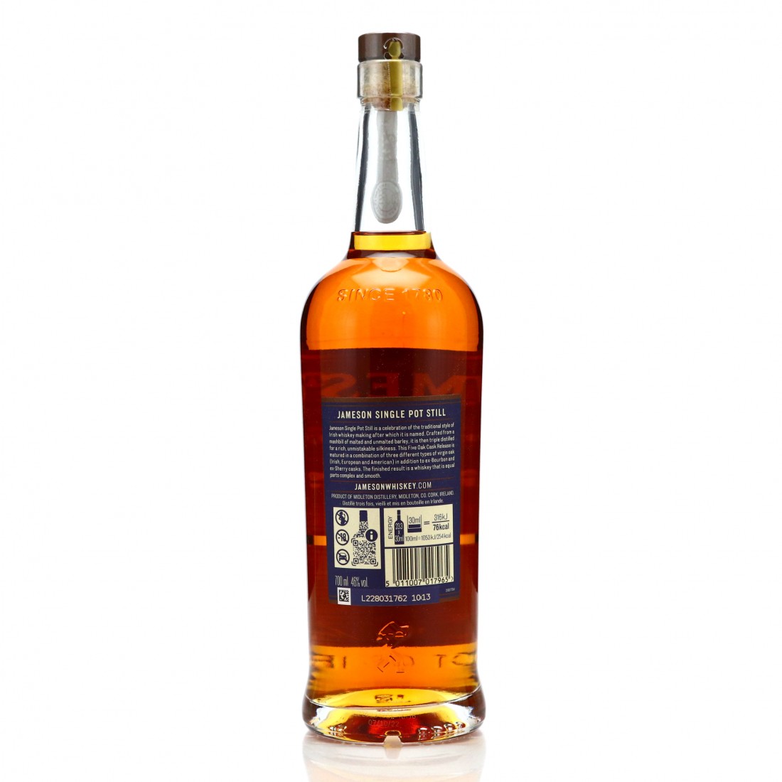 Jameson Single Pot Still Five Oak Cask Batch #1 | Whisky Auctioneer