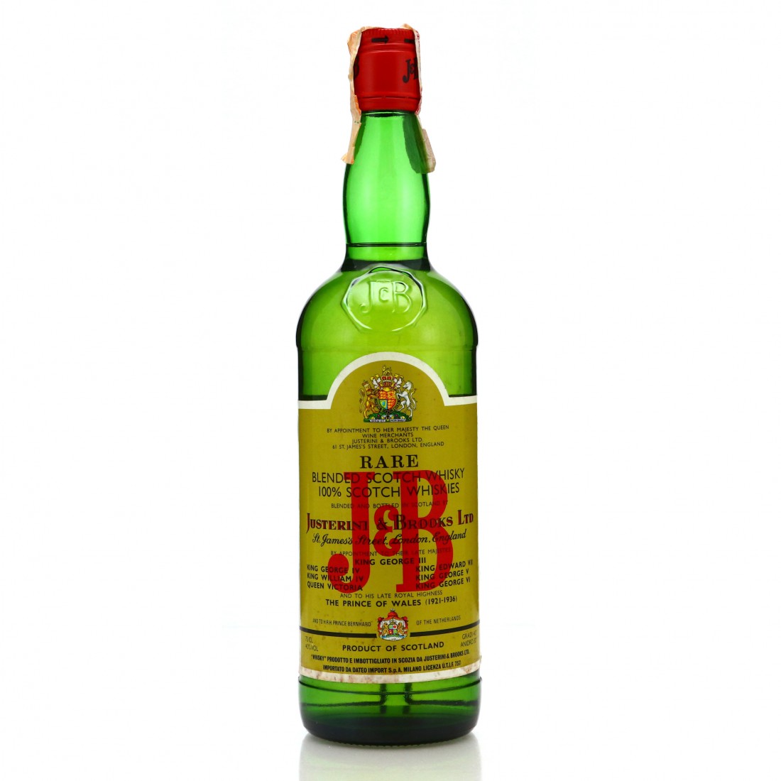 J&B Rare Blended Scotch Whisky 75cl / US Import | Whisky Auctioneer