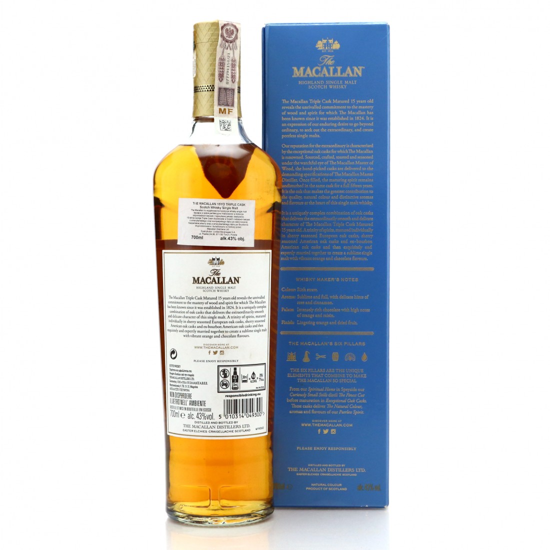 Macallan 15 Year Old Triple Cask | Whisky Auctioneer Macallan 15 Year Old Triple Cask | Whisky Auctioneer