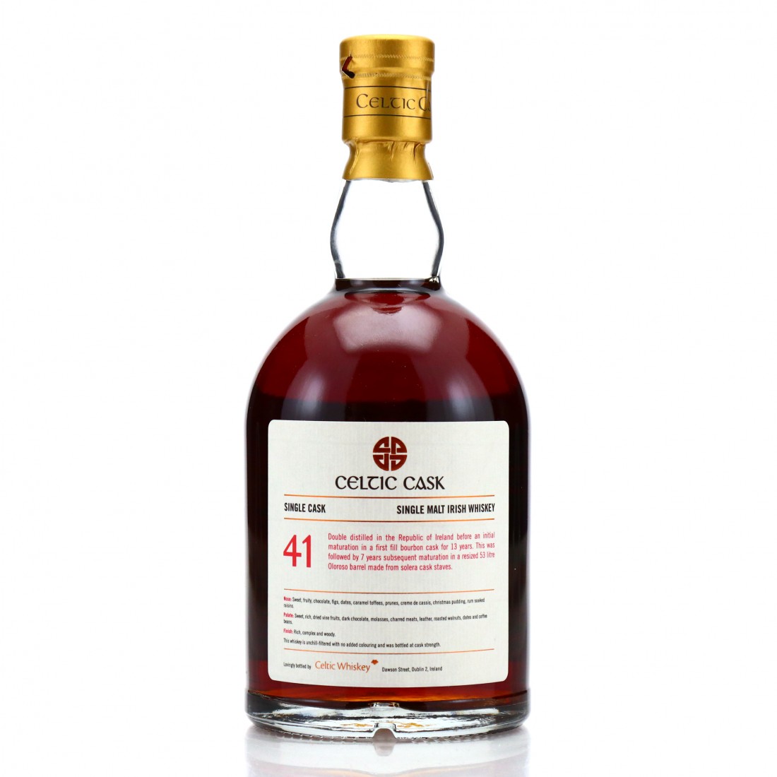 Irish Single Malt 2001 Celtic Cask 41 Daichead A Haon | Whisky Auctioneer