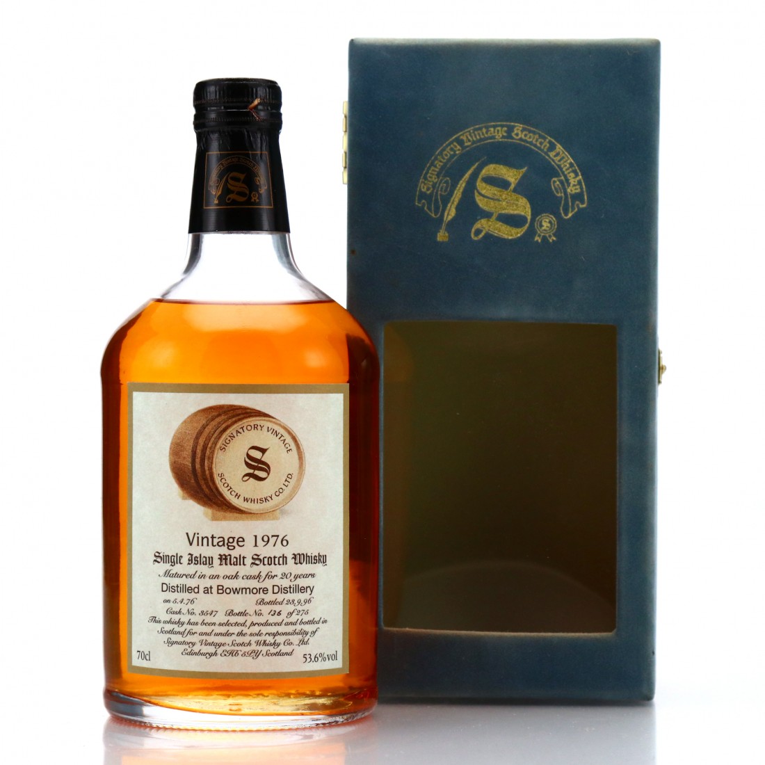 Bowmore 1976 Signatory Vintage 20 Year Old | Whisky Auctioneer