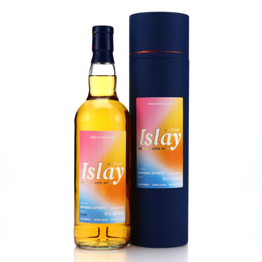Islay Single Malt 25 Year Old Spheric Spirits | Whisky Auctioneer