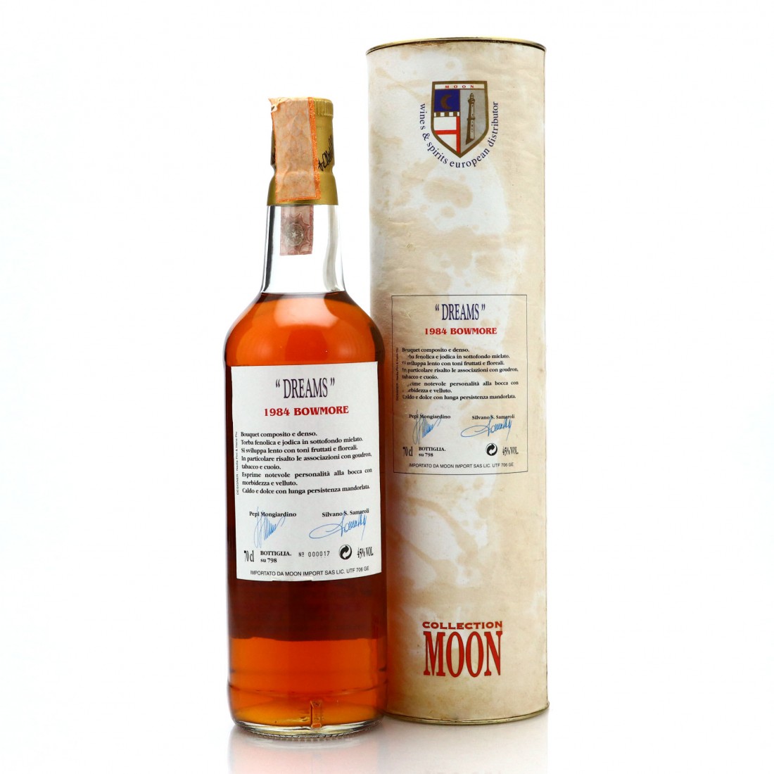 Bowmore 1984 Samaroli & Moon Import / Dreams | Whisky Auctioneer