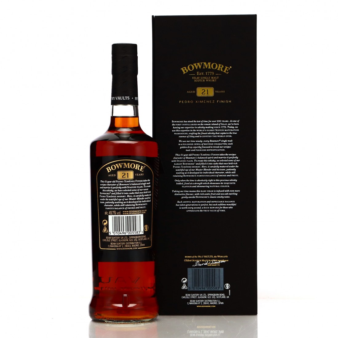 Bowmore 21 Year Old Pedro Ximénez Finish | Whisky Auctioneer