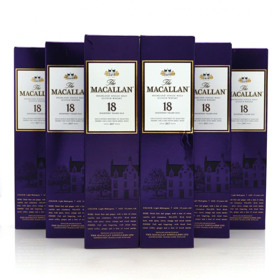 Macallan 18 Year Old 2017 Release 6 x 70cl / Case | Whisky Auctioneer