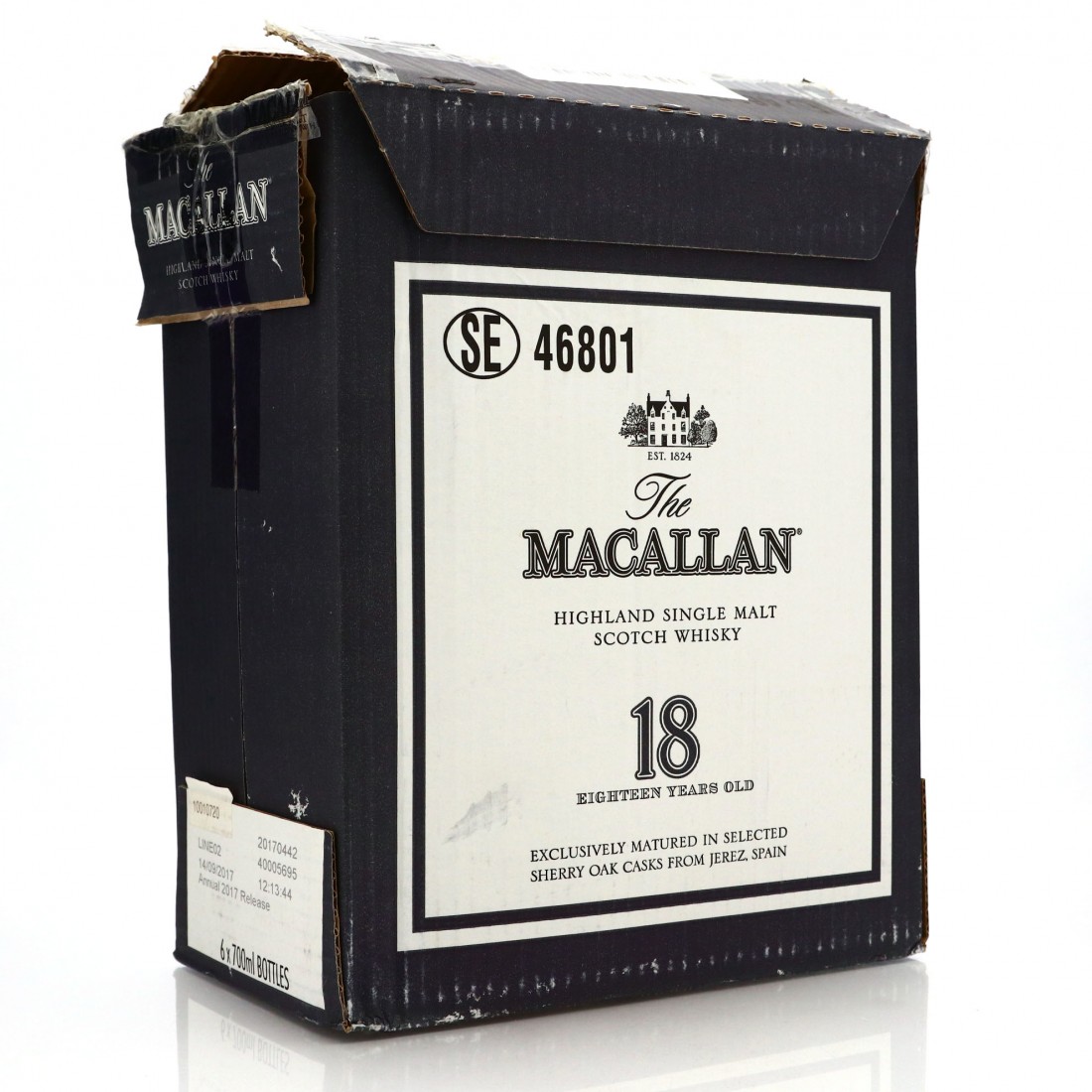 Macallan 18 Year Old 2017 Release 6 x 70cl / Case | Whisky Auctioneer