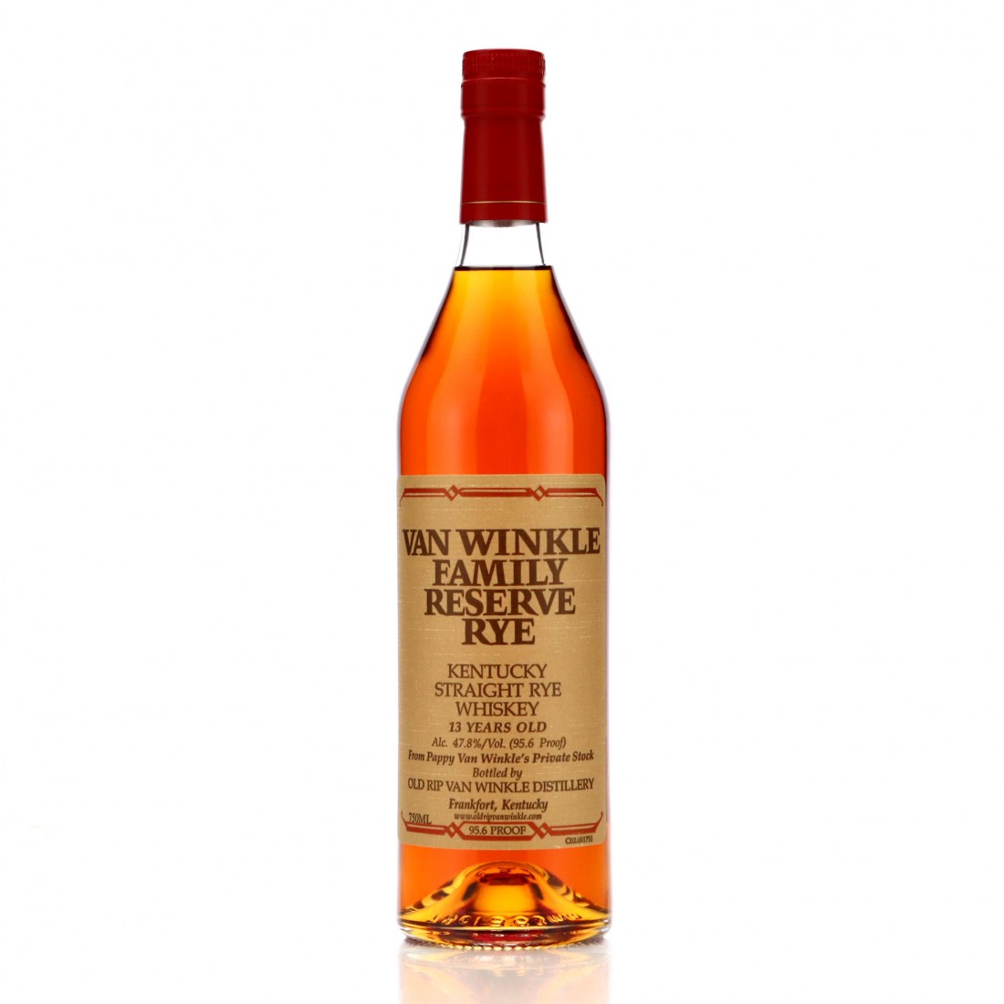 Van Winkle 13 Year Old Family Reserve Rye | Whisky Auctioneer