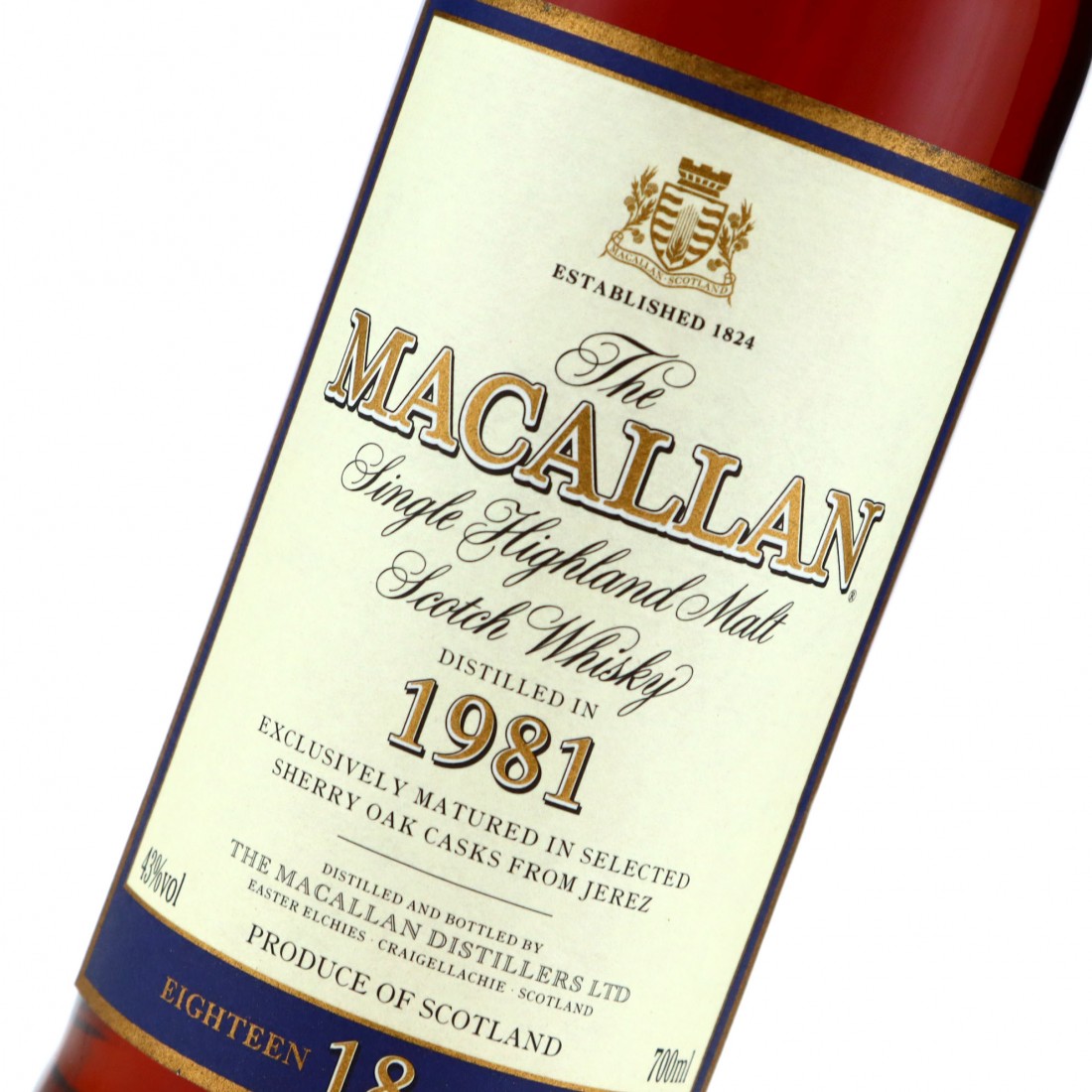 Macallan 1981 18 Year Old | Whisky Auctioneer
