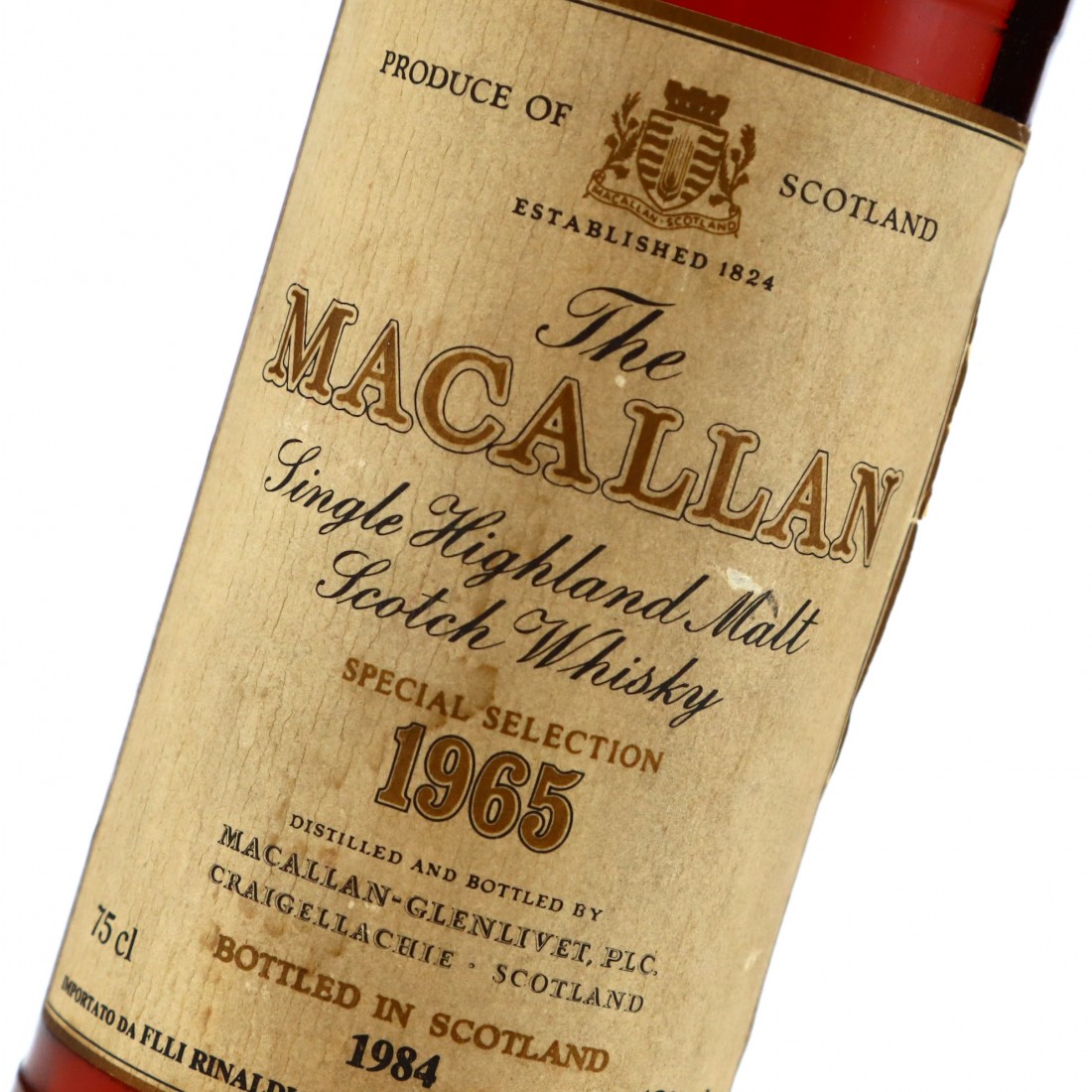 Macallan 1965 Special Selection 17 Year Old 75cl / Rinaldi Import ...