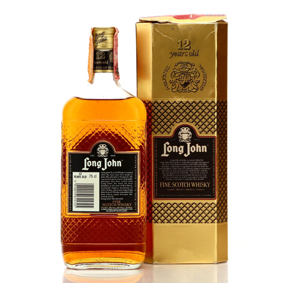 Long John 12 Year Old Scotch Whisky 1980s | Whisky Auctioneer