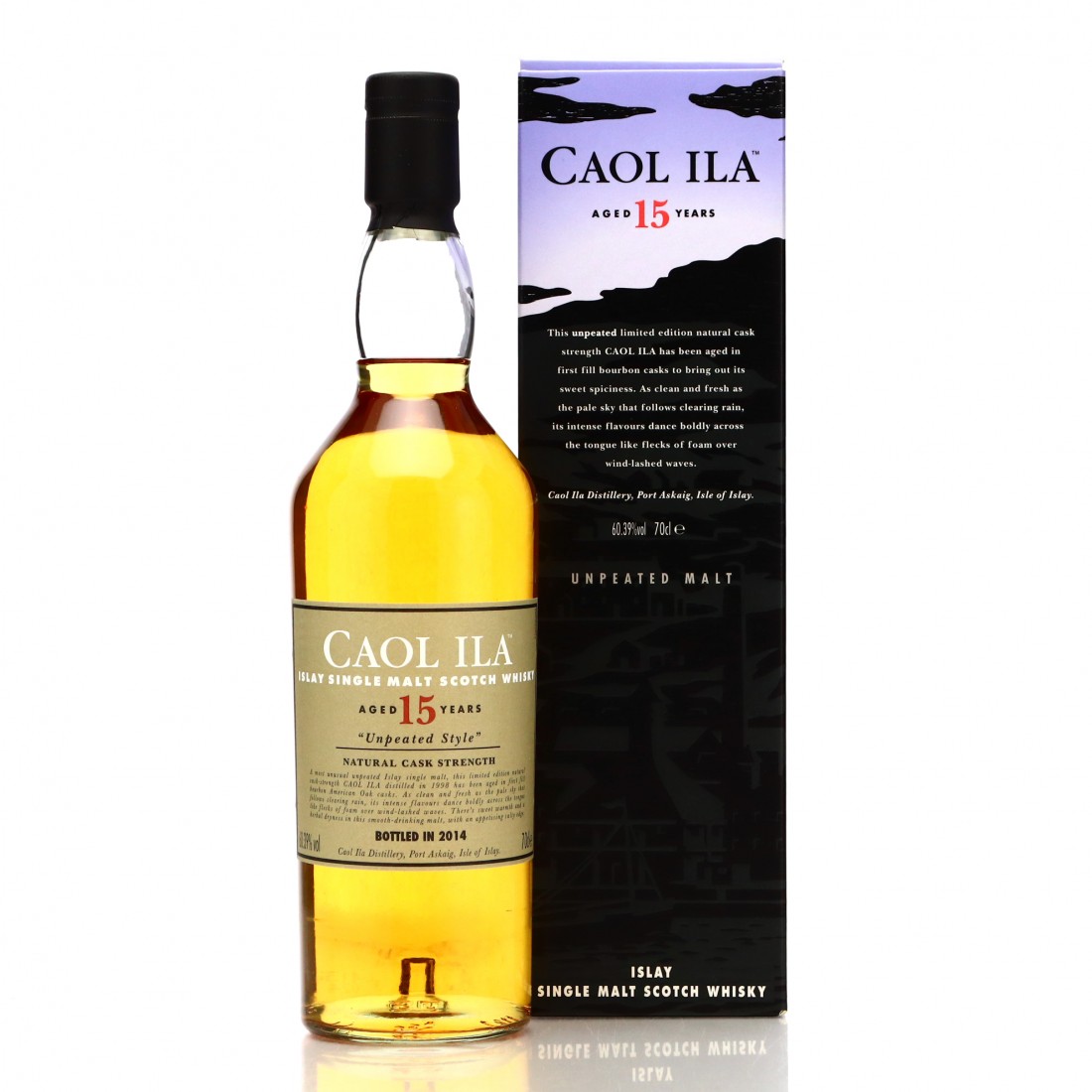 Caol Ila 15 Year Old Unpeated Cask Strength 2014 Release | Whisky ...