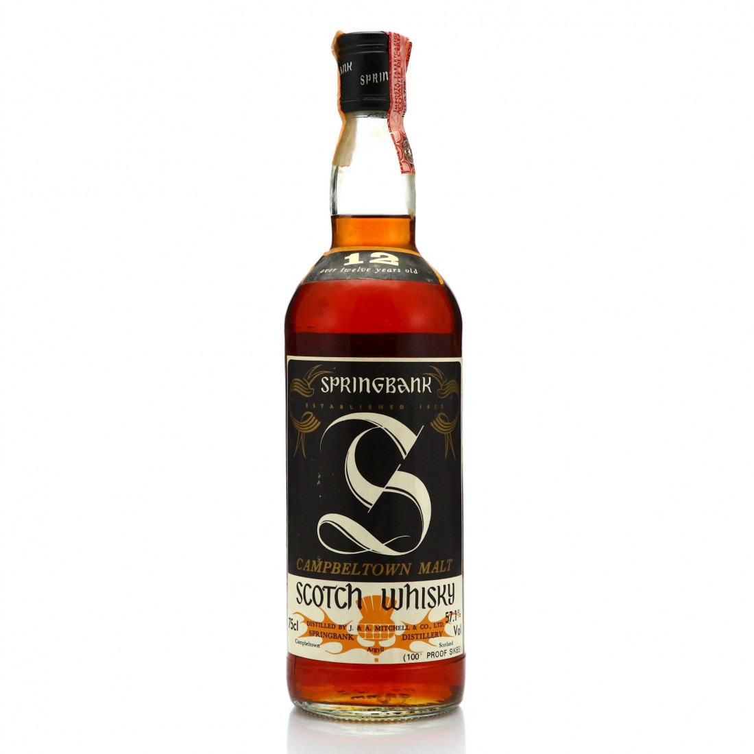 Springbank 12 Year Old Cask Strength Sherry Casks 1980s / Samaroli ...