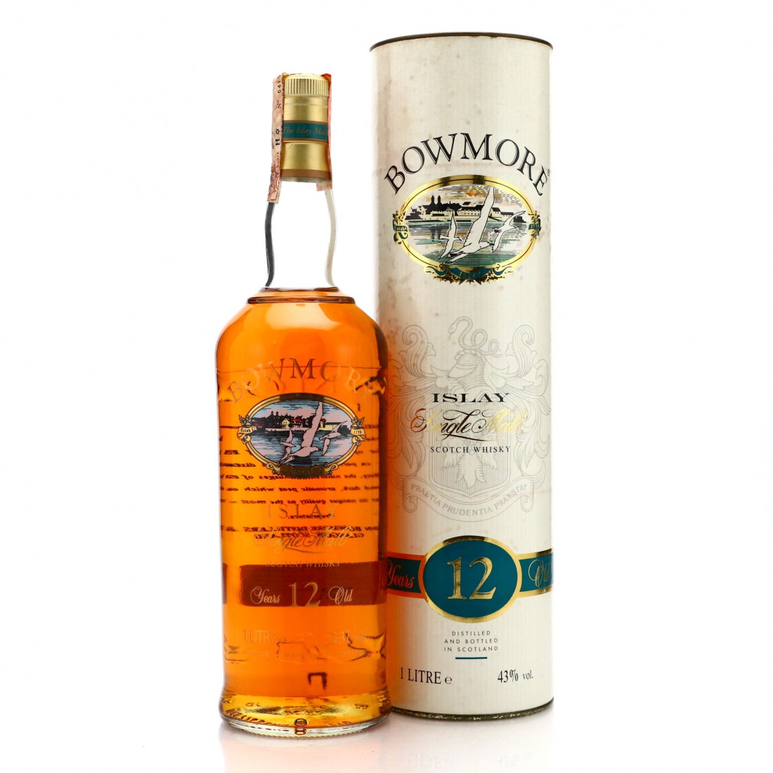 Bowmore 12 Year Old Screen Print 1 Litre 1990s | Whisky Auctioneer