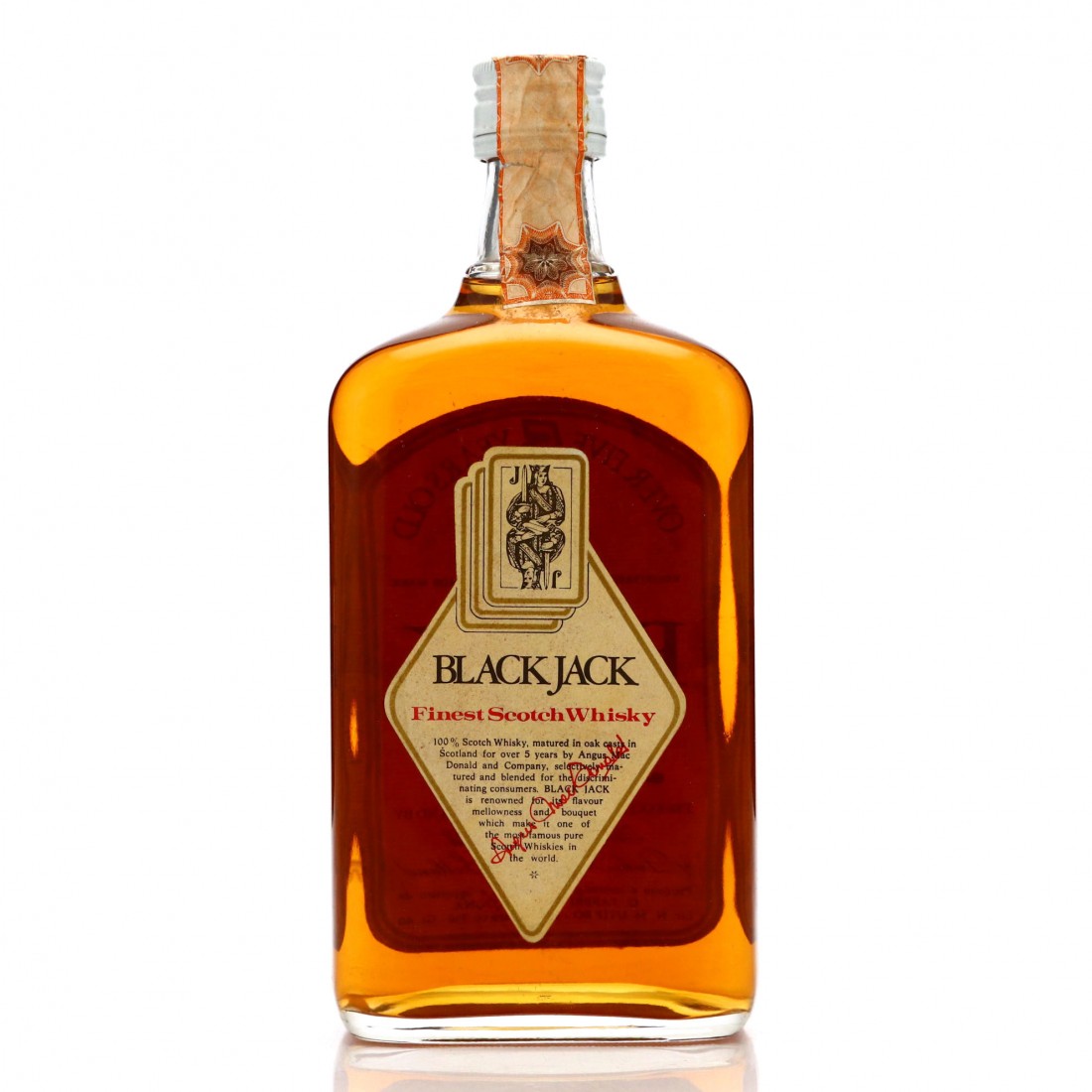Black Jack 5 Year Old Scotch Whisky 1970s / Fabbri Import | Whisky ...