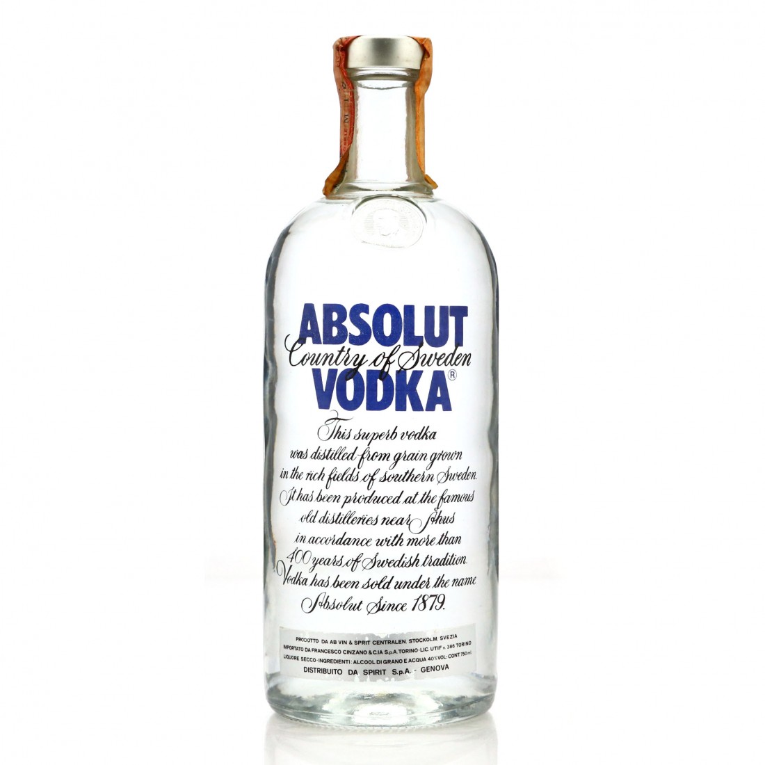 Absolut Vodka 75cl | Whisky Auctioneer