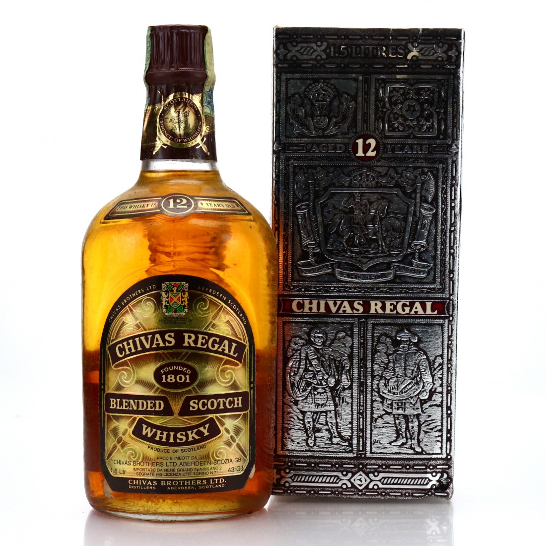 Chivas Regal 12 Year Old 1.5 Litre | Whisky Auctioneer