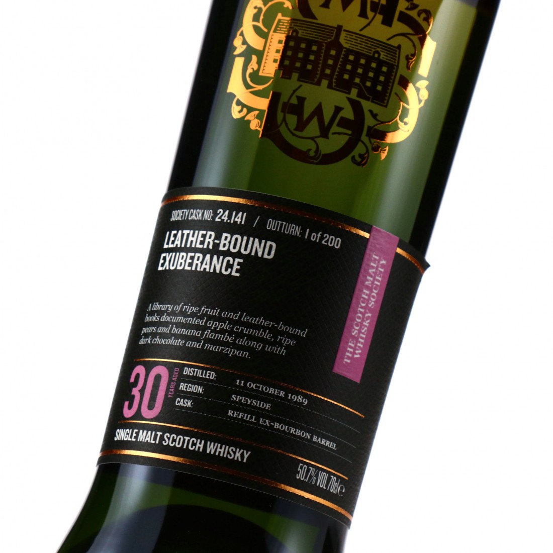 Macallan 1989 SMWS 30 Year Old 24.141 / The Vaults Collection | Whisky ...