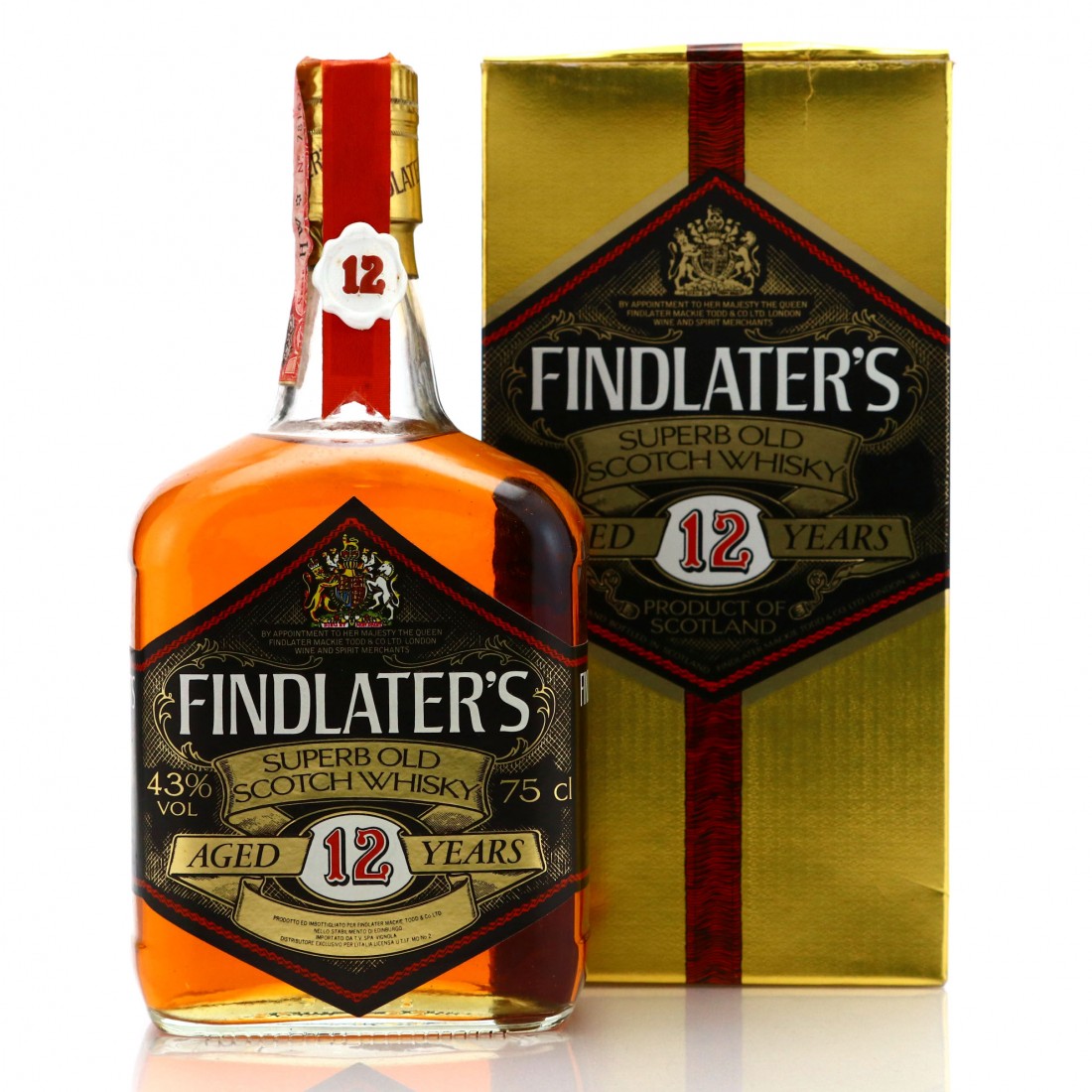 Findlater's 12 Year Old 1980s | Whisky Auctioneer