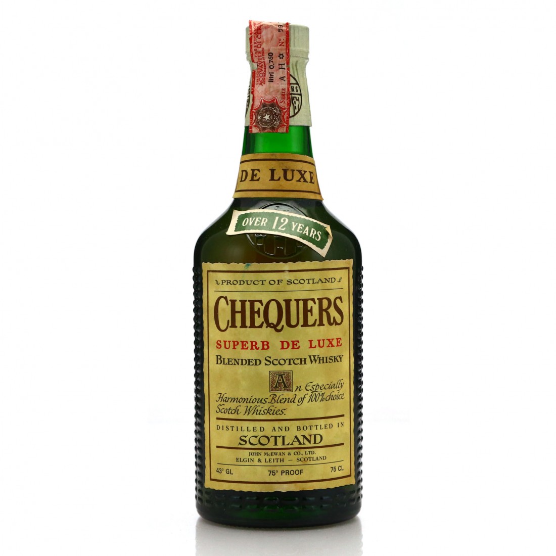 Chequers 12 Year Old 1970s | Whisky Auctioneer