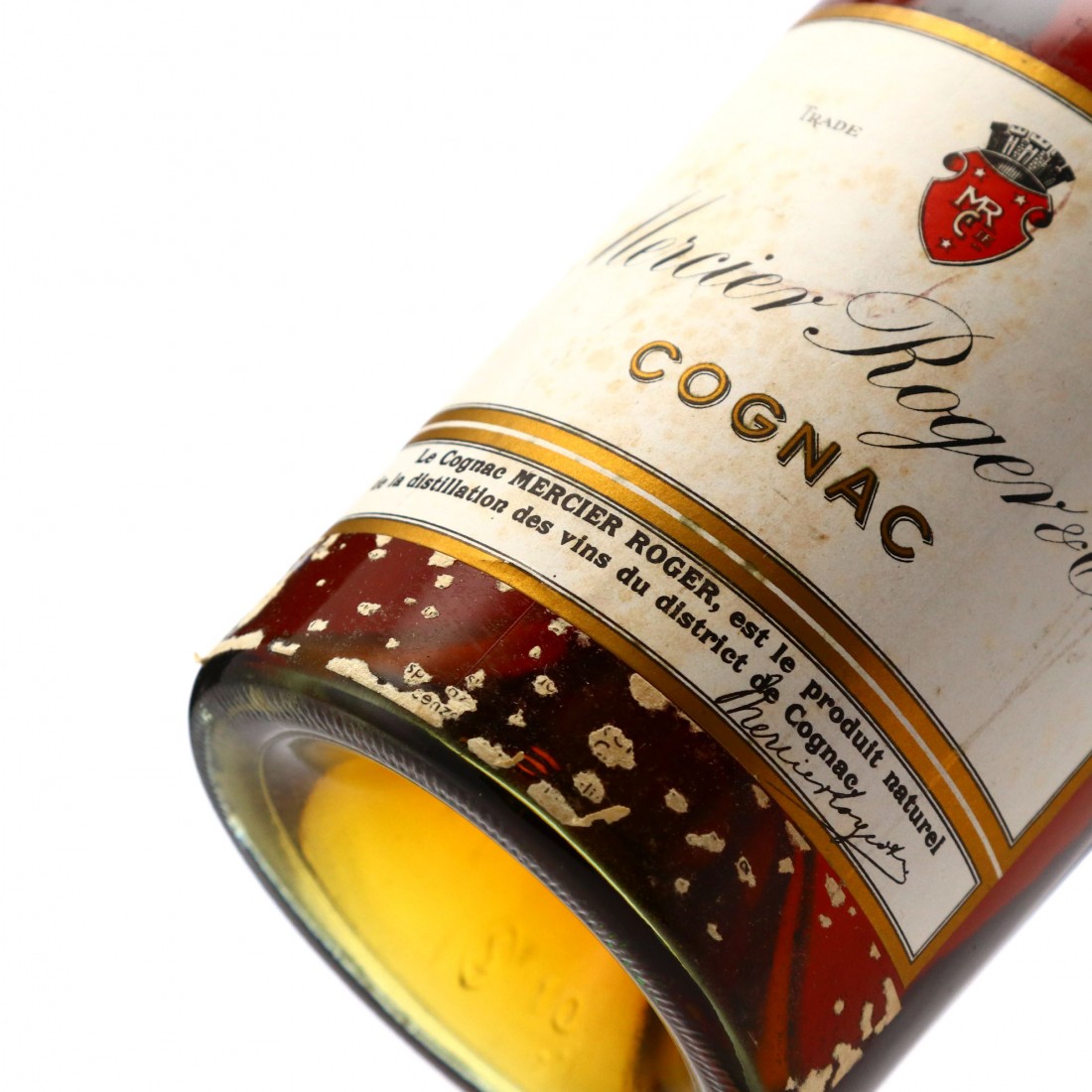 Mercier Roger 3 Star Cognac 1960s | Whisky Auctioneer