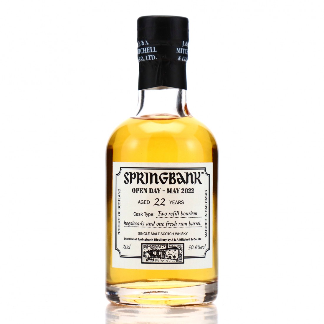 Springbank 22 Year Old Bourbon & Rum Casks 20cl / Campbeltown Malts ...