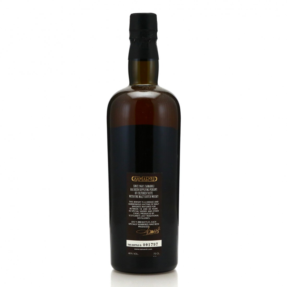 No Age Declared by Silvano Samaroli Pure Malt Scotch Whisky 2002 ...