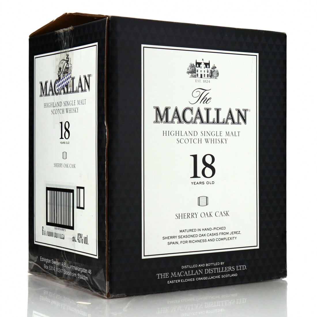 Macallan 18 Year Old Sherry Oak 2021 Release 6 x 70cl / Case | Whisky ...