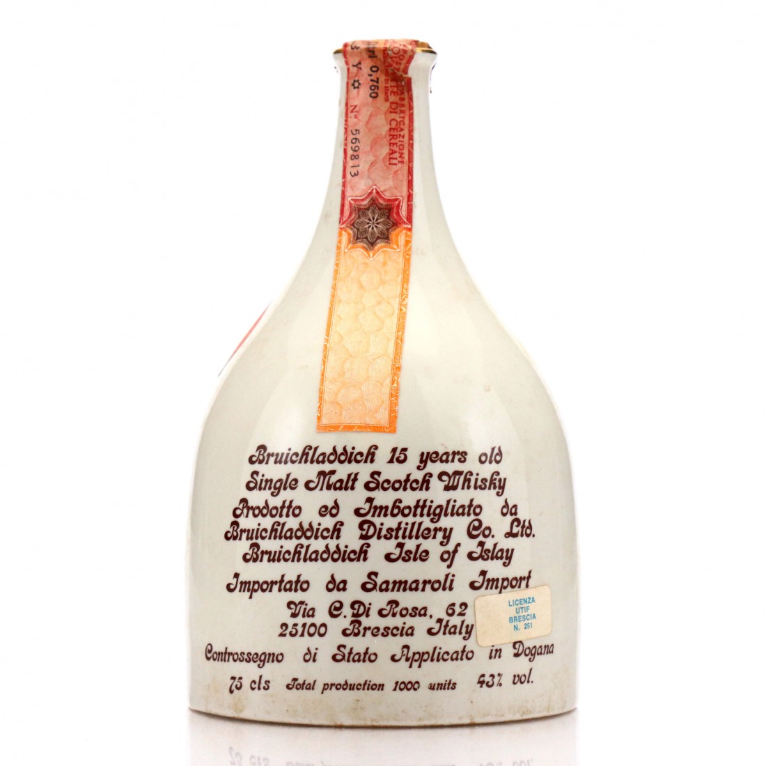 Bruichladdich 15 Year Old Samaroli's Collection / Mayflower '80 ...