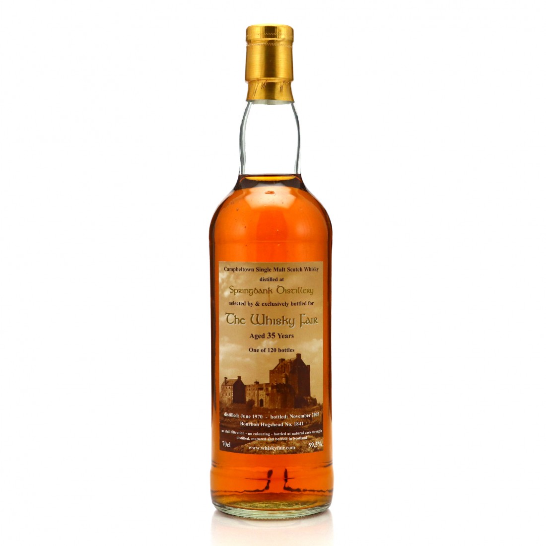 Springbank 1970 The Whisky Fair 35 Year Old | Whisky Auctioneer