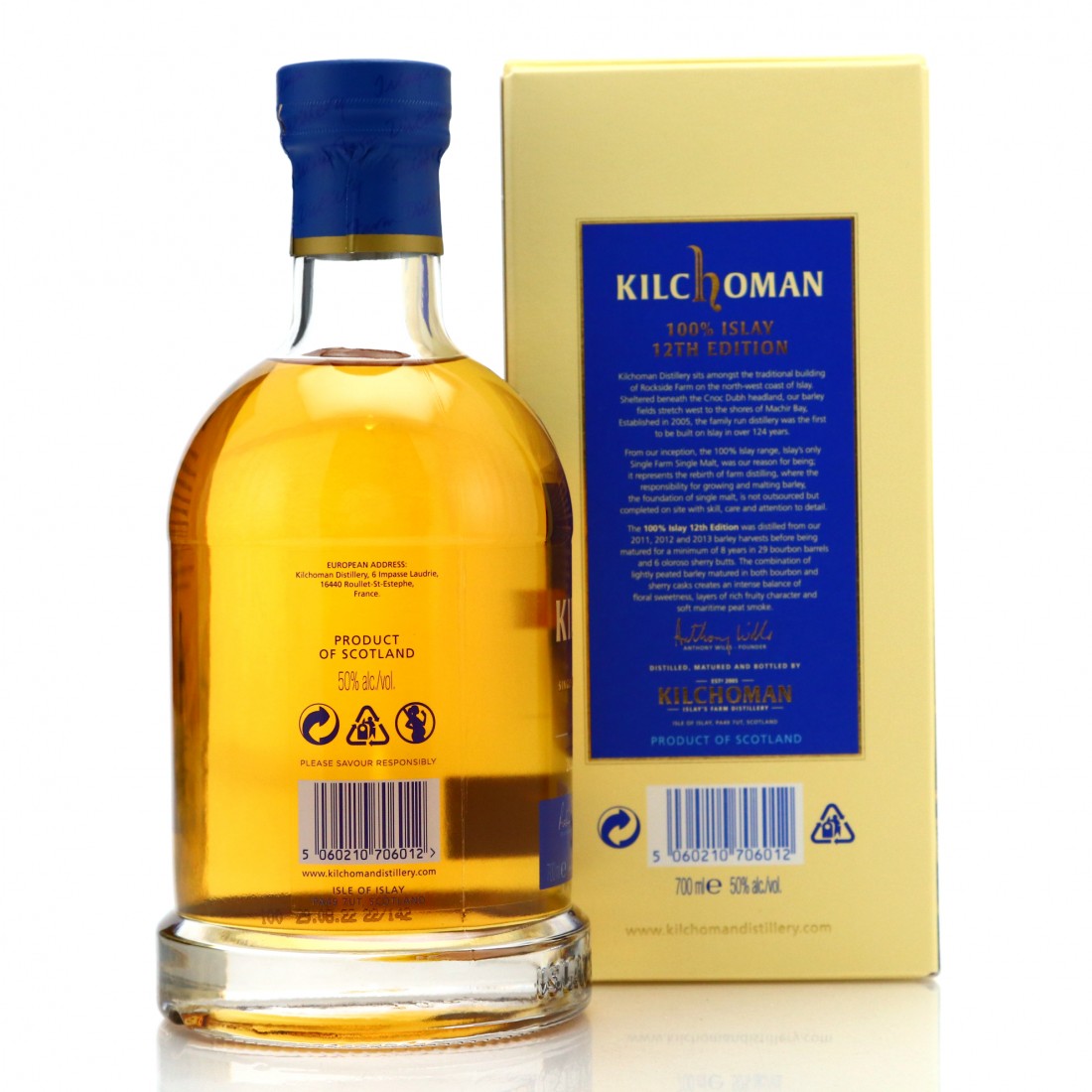 Kilchoman 100% Islay 12th Edition | Whisky Auctioneer