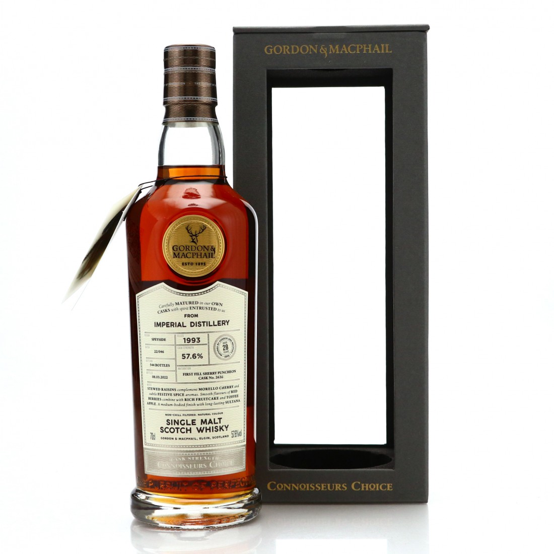 Imperial 1993 Gordon and MacPhail 28 Year Old Batch #22/046 | Whisky ...