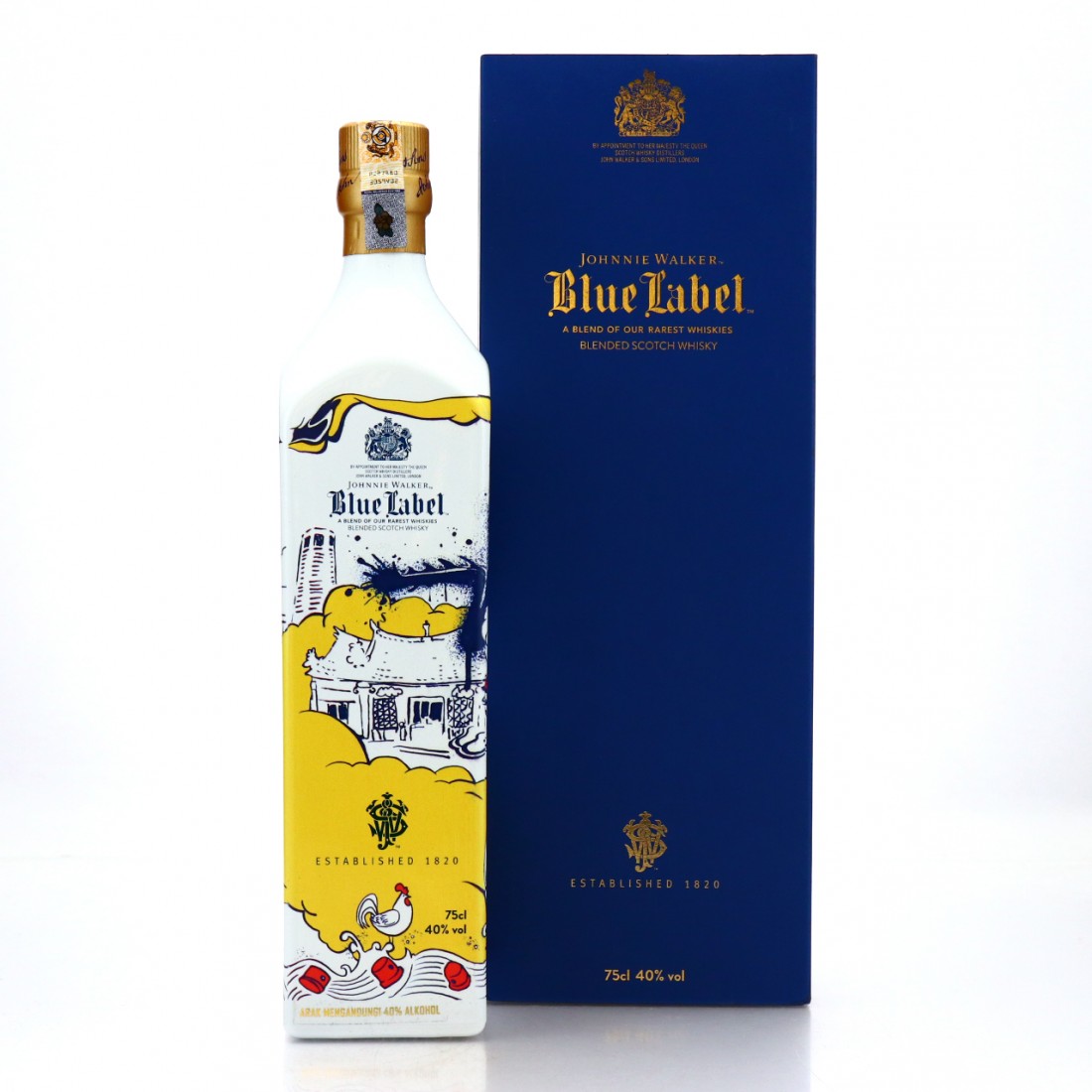 Johnnie Walker Blue Label Limited Edition Design | Whisky Auctioneer