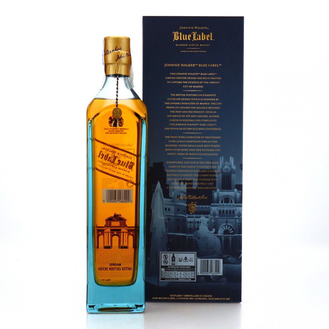 Johnnie Walker Blue Label Madrid Limited Edition | Whisky Auctioneer