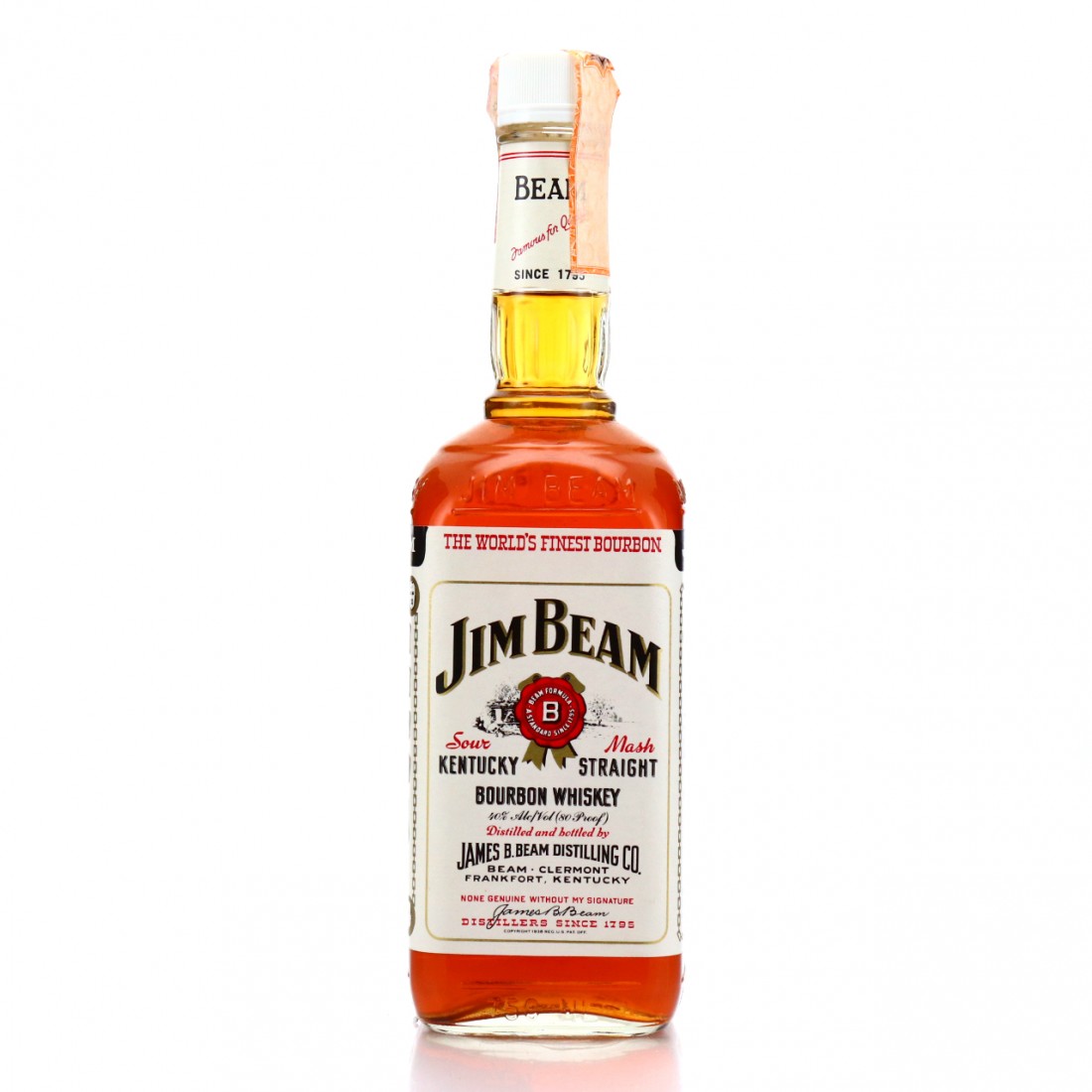 Jim Beam Kentucky Straight Bourbon 1990 | Whisky Auctioneer