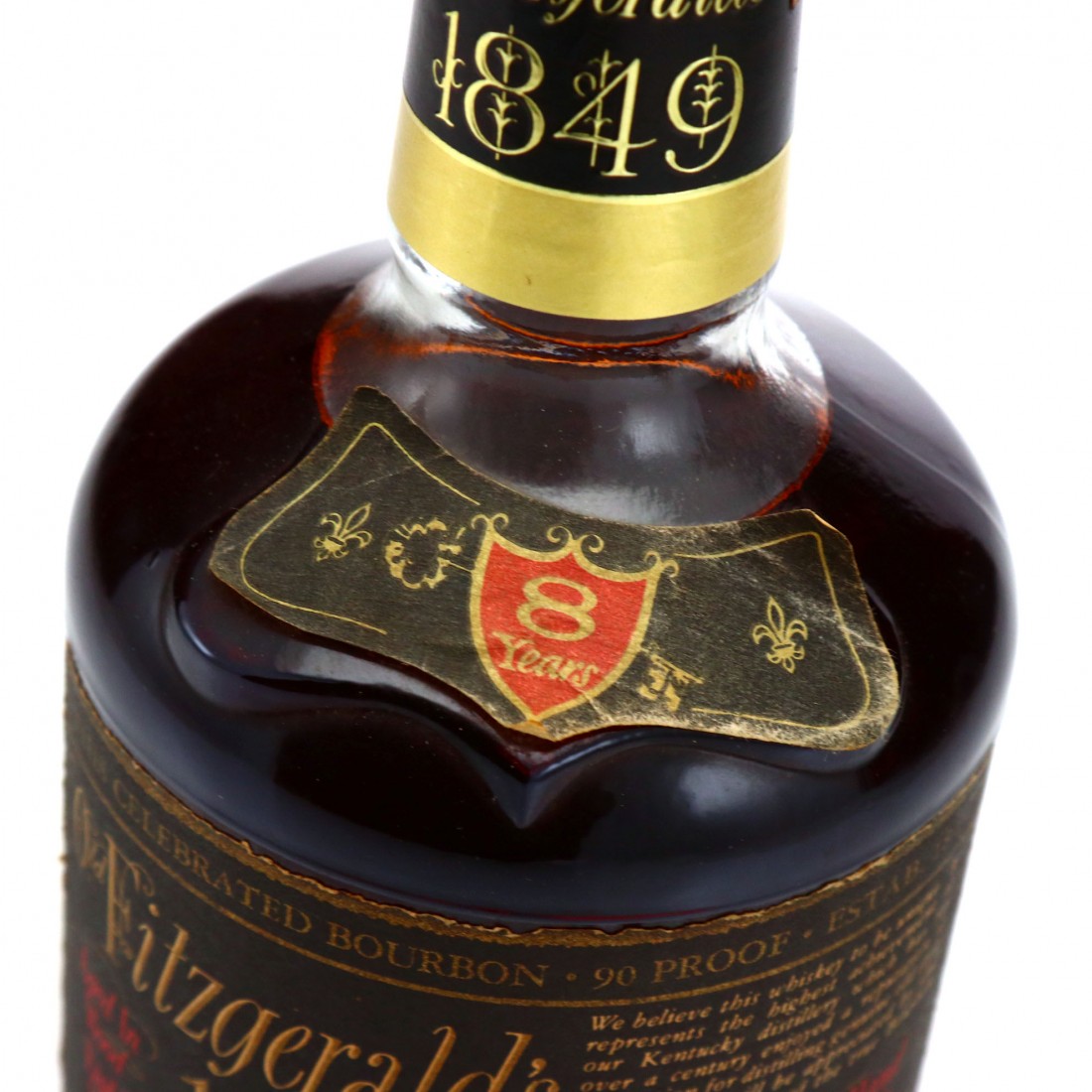 Old Fitzgerald '1849' 8 Year Old Kentucky Straight Bourbon 1976 ...