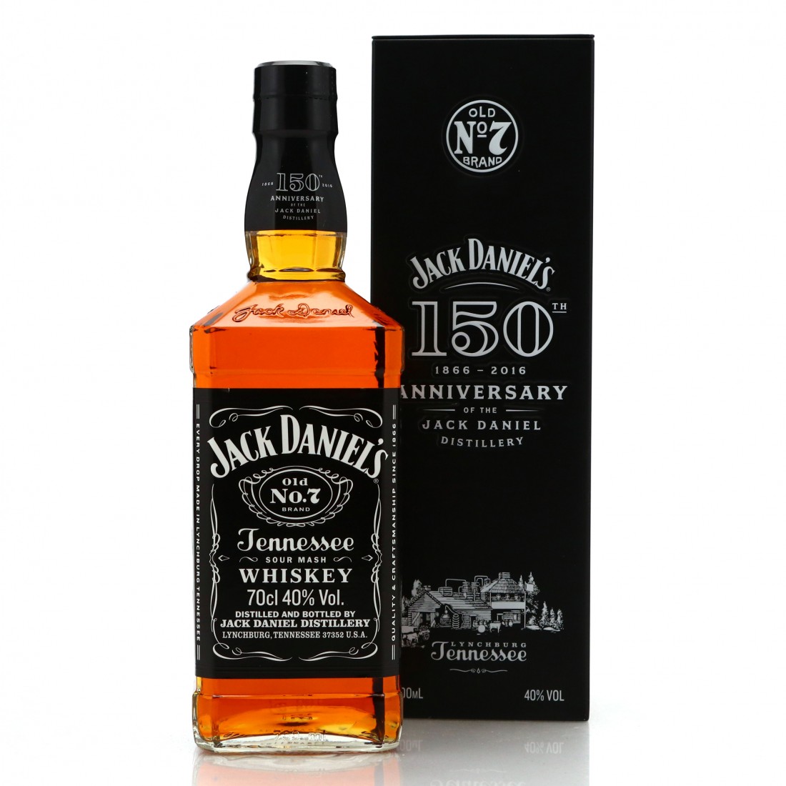 Jack Daniel's Old No.7 80 Proof 70 cl / 150th Anniversary | Whisky ...