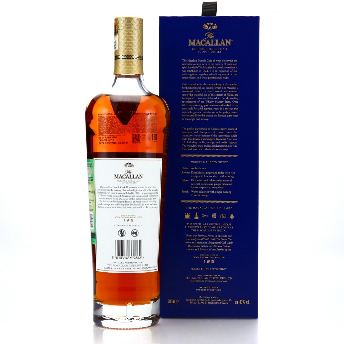 Macallan 18 Year Old Double Cask 2021 Release | Whisky Auctioneer